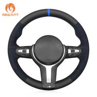 China DIY Super Soft Suede Steering Wheel Cover for BMW F22 F23 F30 F34 F32 F33 F36 F10 F07 F12 F13 F06 F39 F25 F26 F15 F16 Red Thread Color for sale