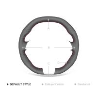China Customized Thread Color Hand Sewing PU Leather Steering Cover for E63 AMG S 2011-2016 for sale