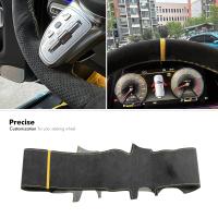 China Mewant Soft Athsuede Steering Wheel Cover for Mercedes Benz A250 W177 C118 W205 C257 W213 W463 W222 W167 W247 for sale