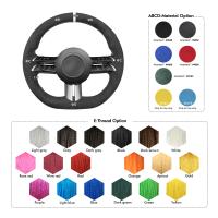 China Mercedes Benz C-Class W177 E-Class W213 EQE V295 EQS V297 AMG-Line 2021-2023 Blue Suede 3-Spoke for sale