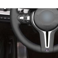 China Suede Steering Wheel Cover for BMW F87 M2 F80 F82 F83 M4 F10 F12 F13 X5 M6 2017-2019 for sale