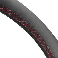 China Hand Sewing Steering Wheel Cover for Mercedes C E S SL GLC GLE CLA CLS Class AMG C43 for sale