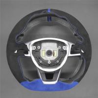 China MEWANT Alcantera Steering Wheel Cover for Mercedes C E S SL GLC GLE CLA CLS Class AMG for sale
