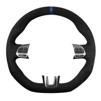 China 2017- Year Soft Suede Steering Wheel Cover for JETTA GTI Tiguan Easy Installation for sale