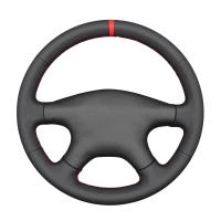 China DIY Leather and Suede Hand Stitch Steering Wheel Cover for SANATA 2004 300/350 fit for sale