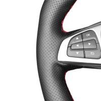 China Steering Wheel Cover for Mercedes AMG GT C63 C63S CLA45 CLS E43 E63S GLC63 GLE63 S3 SLC43 for sale