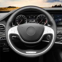 China MEWANT Customized Color Steering Wheel Cover for Mercedes-Benz S-Class W222 2014-2017 for sale