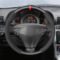 China Custom Suede Steering Wheel Cover for Mercedes Benz C Class W203 2001-2004 by MEWANT for sale