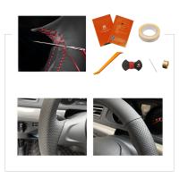 China Customized Color Steering Wheel Cover for Passat Golf 7 Mk7 Polo Jetta B8 Tiguan Sharan Touran Up 2016 2017 for sale