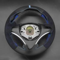 China BMW 1Series 3 series X1 M3 2007-2011 Soft Suede Genuine Leather Steering Wheel Cover for sale