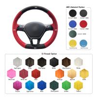 China Volkswagen Golf 7 Mk7 Polo Jetta Passat B8 VW Tiguan Sharan Touran UP Custom Steering Wheel Cover for sale