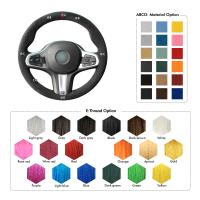 China 2015-2016 BMW M Sport F40 G30 GT G20 G11 G14 G15 X3 G01 X4 G02 X5 G05 X7 G07 Z4 Backed Steering Wheel Cover for sale