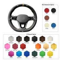 China VW Golf 8 Passat Alltrack Variant Atlas 2019-2020 ARTEON PU Leather Steering Wheel Cover for sale
