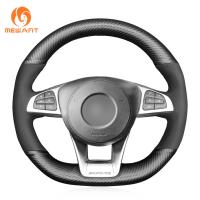 China Custom Hand Sewing Steering Wheel Cover for Mercedes-Benz C190 R190 W205 C117 C218 W213 X253 C253 W166 X166 W222 R172 2014-2020 for sale