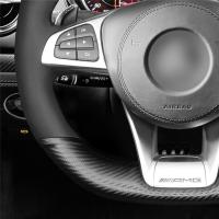China Custom Hand Sewing Steering Wheel Cover for Mercedes-Benz C190 R190 W205 C117 C218 W213 X253 C253 W166 X166 W222 R172 2014-2020 for sale