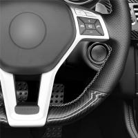 China Custom Mercedes-Benz C117 C218 W212 R231 2012 2016 Hand Stiching Steering Wheel Cover for sale