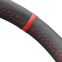 China Upgrade Your Mercedes-Benz with this Hand Sewing Steering Wheel Cover Express Delivery for sale
