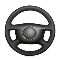 China Faux Leather Steering Wheel Cover for Audi A4 A6 A8 A8L Allroad 1998-2004 Material Type for sale