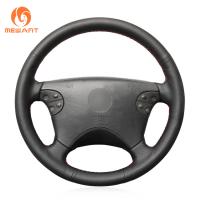 China CLK-Class W208 C208 E-Class W210 G-Class W463 2000 2001 2002 2003 Custom Hand Sewing Steering Wheel Cover for sale