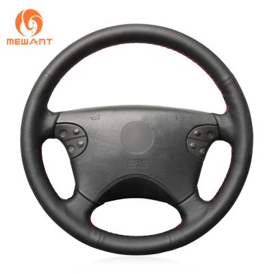 China CLK-Class W208 C208 E-Class W210 G-Class W463 2000 2001 2002 2003 Custom Hand Sewing Steering Wheel Cover for sale