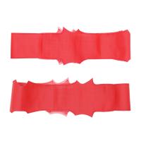 China Red Leather Steering Wheel Cover for Porsche Macan Panamera Taycan 2020 2021 2022 2023 for sale