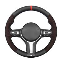 China Handcrafted Steering Wheel Cover for BMW M Sport 1-5 series X1 X2 X3 X4 X5 2013-2019 for sale