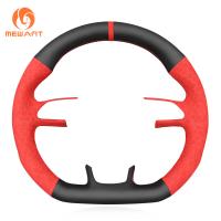 China Soft Athsuede Embossed Steering Wheel Cover for Audi A5 Quattro 2011-2016 RS5 RS7 SQ5 for sale