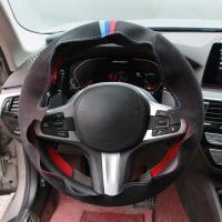 China 3-Spoke Wheel Cover in Black Suede for BMW M Sport M340i 550i F40 G30 GT G20 G11 G15 X3 G01 X4 G02 X5 G05 Z4 for sale