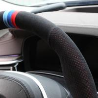 China 3-Spoke Wheel Cover in Black Suede for BMW M Sport M340i 550i F40 G30 GT G20 G11 G15 X3 G01 X4 G02 X5 G05 Z4 for sale