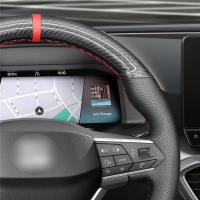 China 2020-2021 Seat Leon Ateca Tarraco Cupra Leon Custom Sports Design Steering Wheel Cover for sale