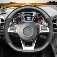 China Steering Wheel Cover for Mercedes-Benz S63 AMG 2017-2019 and Affordable for sale