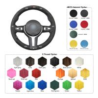 China Luxury Steering Wheel Cover for BMW F20 F30 F10 F12 F87 F80 M3 F82 F12 F13 2014-2020X5 F86 X6 for sale