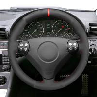 China Mercedes Benz W170 W171 SLK 200 200K 280 350 C230 Sport Suede Steering Wheel Cover for sale