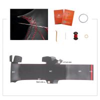 China 2004-2010 Cayenne Matte Carbon Suede Hand Sewing Steering Wheel Cover for Perfect Fit for sale
