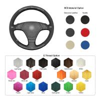 China Suede Faux Leather Steering Wheel Cover for BMW 3 Series E36 E46 Z3 Roadster 1995-2000 for sale