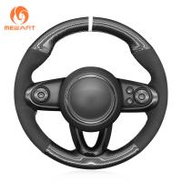 China 2014-2020 MINI CLUBMAN Add a Touch of Elegance with Carbon Suede Steering Wheel Cover for sale