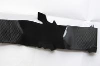 China Mercedes Benz C-Class Carbon Suede Steering Wheel Cover with Gray Thread and Hand Sewing for sale