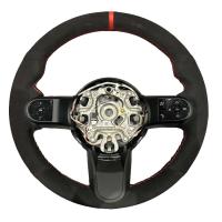China Thread Color Black Hand Stitching Steering Wheel Cover for Mini F56 LCI 2 Cooper Sale for sale