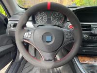 China Hand Sewn Steering Wheel Cover for BMW E90 E91 E92 E87 E81 E82 E88 X1 E84 M3 325i 330i 335i for sale