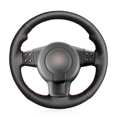 China Hand Sewing Leather Steering Wheel Cover for Seat Leon 1P FR Cupra Ibiza 6L 2006 2007 for sale