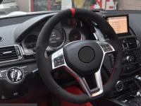 China Soft Suede Steering Wheel Cover for Mercedes Benz C220 C Class E Class E212 E250 E350 A45 AMG W204 W212 C218 C350 for sale