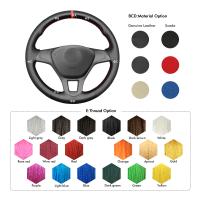 China Steering Wheel Cover for VW Amarok T6 California Caravelle Kombi Multivan Transporter 2015 2016 for sale