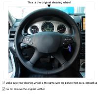 China Suede 4-Spoke Wheel Cover for Mercedes-Benz W204 C-Class C280 C230 C180 C260 C200 C300 for sale