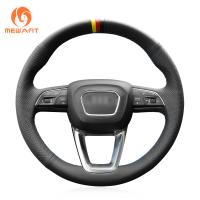 China Leather Hand Sewing Wheel Cover for Audi A3 A4 A5 S3 S4 S5 RS3 RS4 RS5 2020 2021 2022 for sale