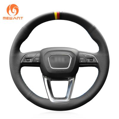 China Leather Hand Sewing Wheel Cover for Audi A3 A4 A5 S3 S4 S5 RS3 RS4 RS5 2020 2021 2022 for sale