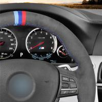 China Car Steering Wheel Protecting for BMW 5 Series M F11 F07 6 Series F12 F13 F06 7 Series F01 F02 M5 F10 Black Cover for sale