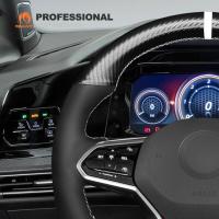China VW Arteon Golf 8 GTI 8 Tiguan Touareg GTD GTE Luxury Car Steering Wheel Cover by MEWANT for sale