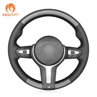 China MEWANT Suede Leather Steering Wheel Cover for BMW 2 3 4 5 6 X Series F22 F23 F30 F07 F12 for sale