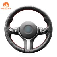 China MEWANT For BMW X2 F39 Fan Club Design Style DIY Genuine Leather Steering Wheel Cover for sale
