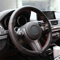 China MEWANT For BMW X2 F39 Fan Club Design Style DIY Genuine Leather Steering Wheel Cover for sale